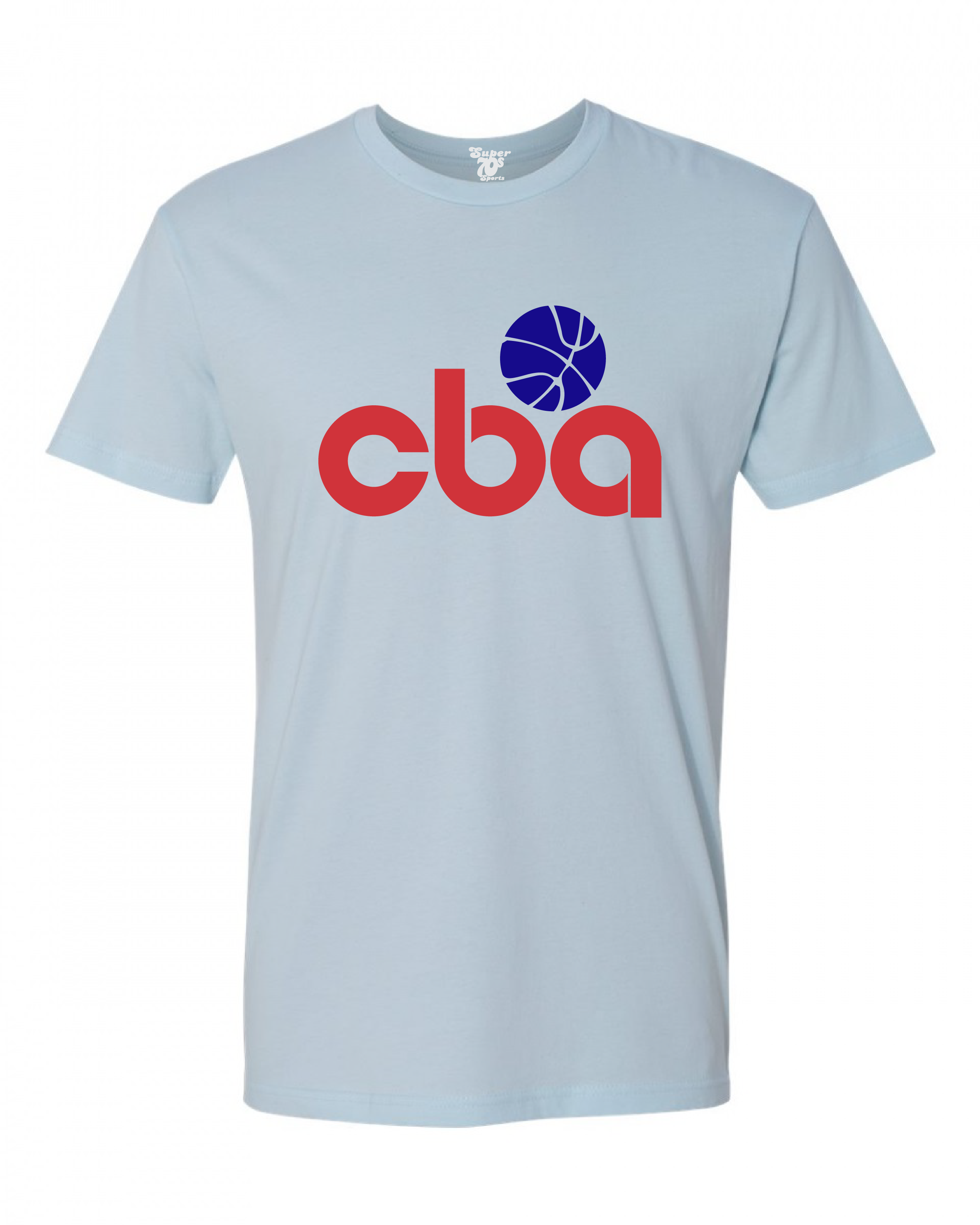 1978 CBA Logo Tee – Super 70s Sports