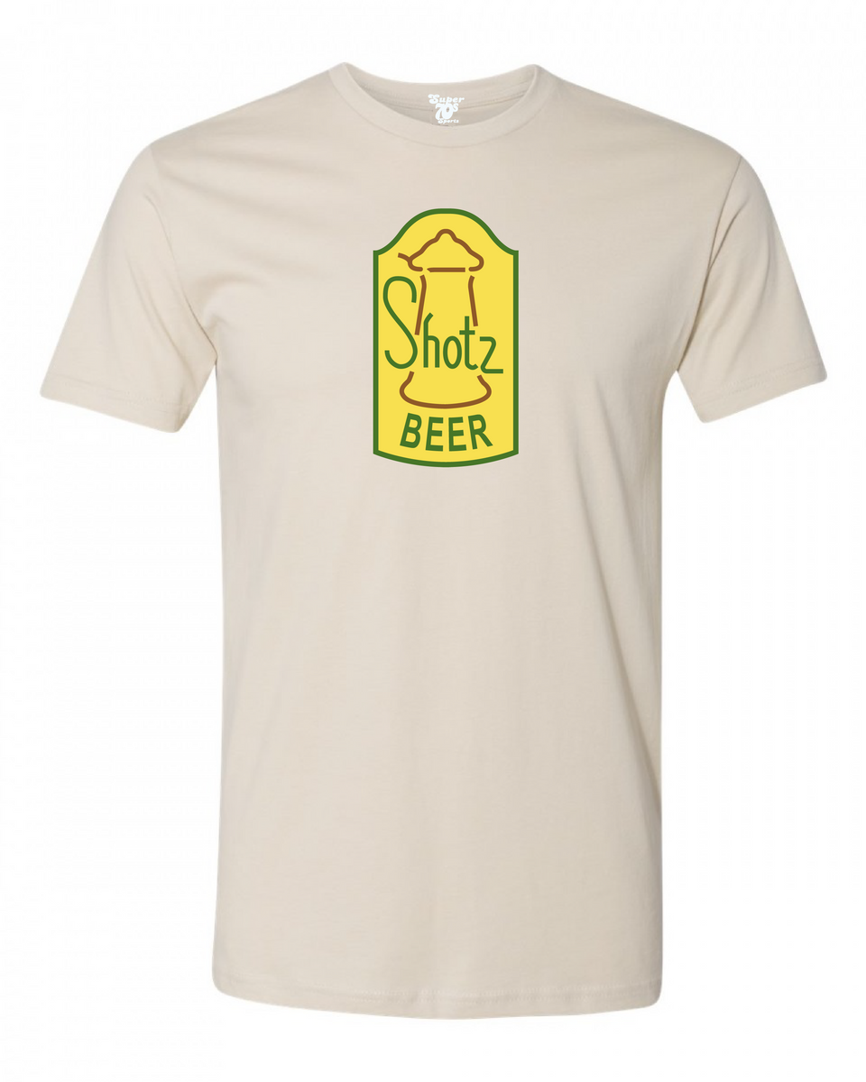 Shotz Beer Tee – Super 70s Sports