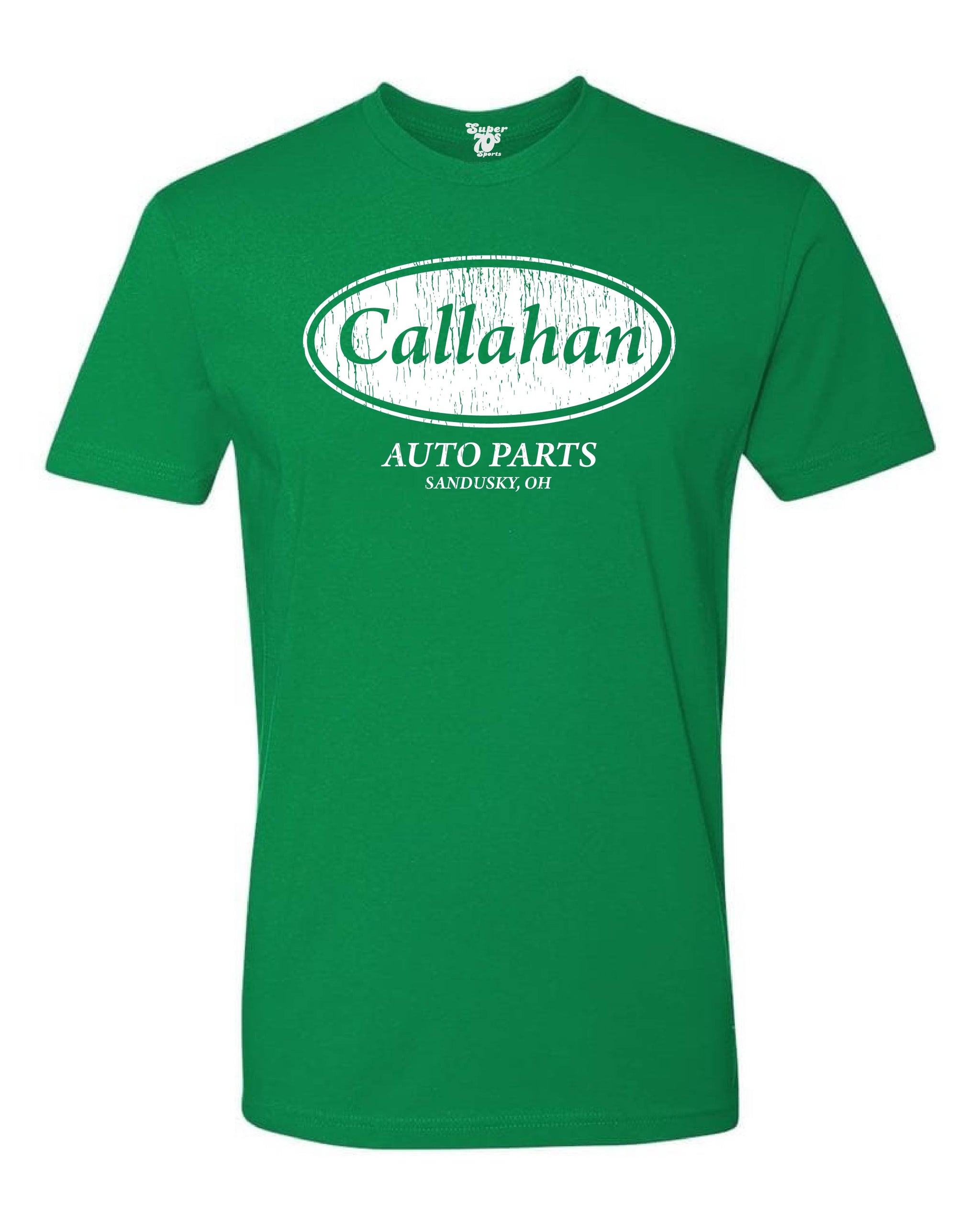 Callahan Auto Parts Tee – Super 70s Sports
